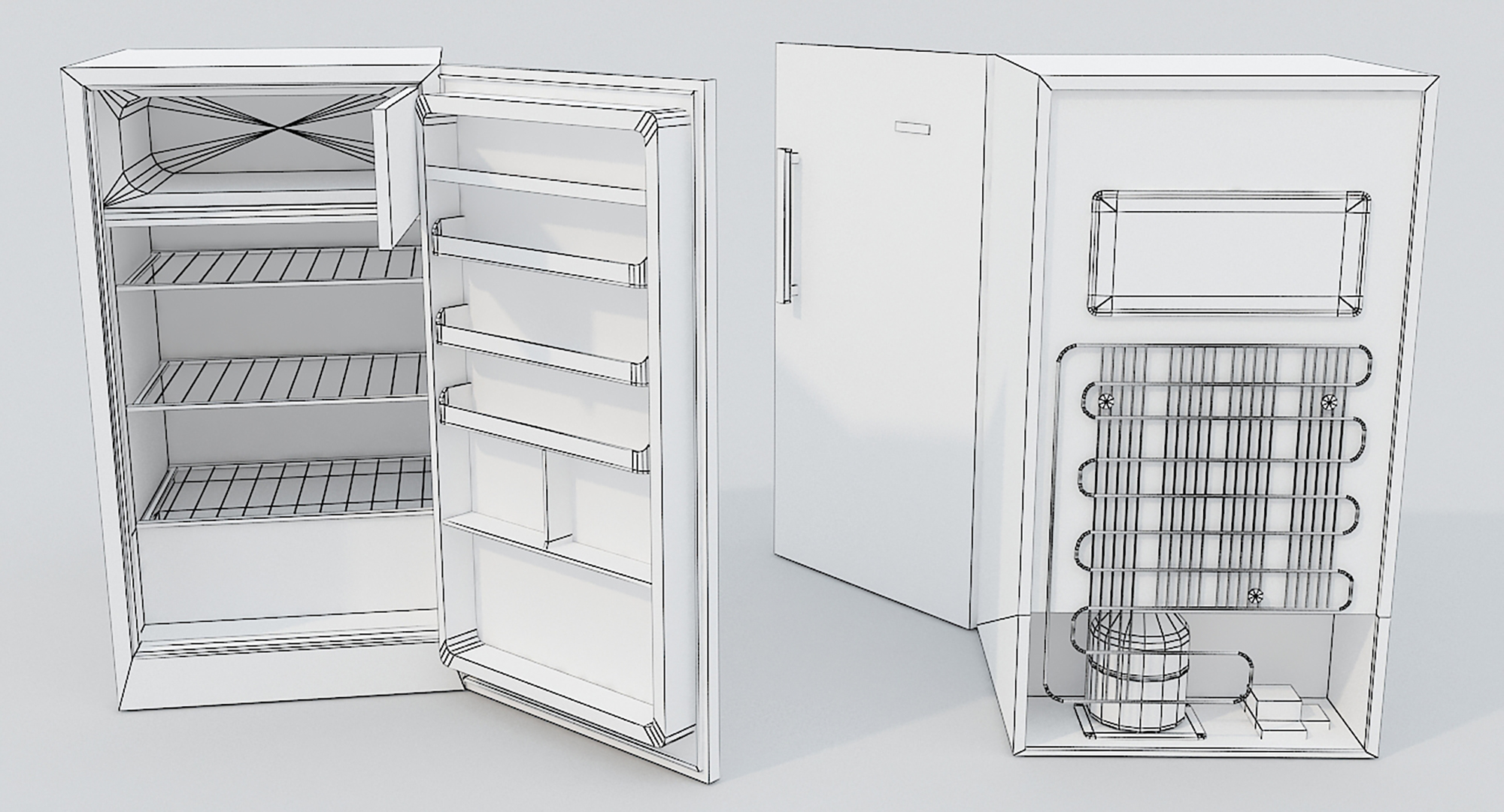 Refrigerator 3D model - TurboSquid 1763234