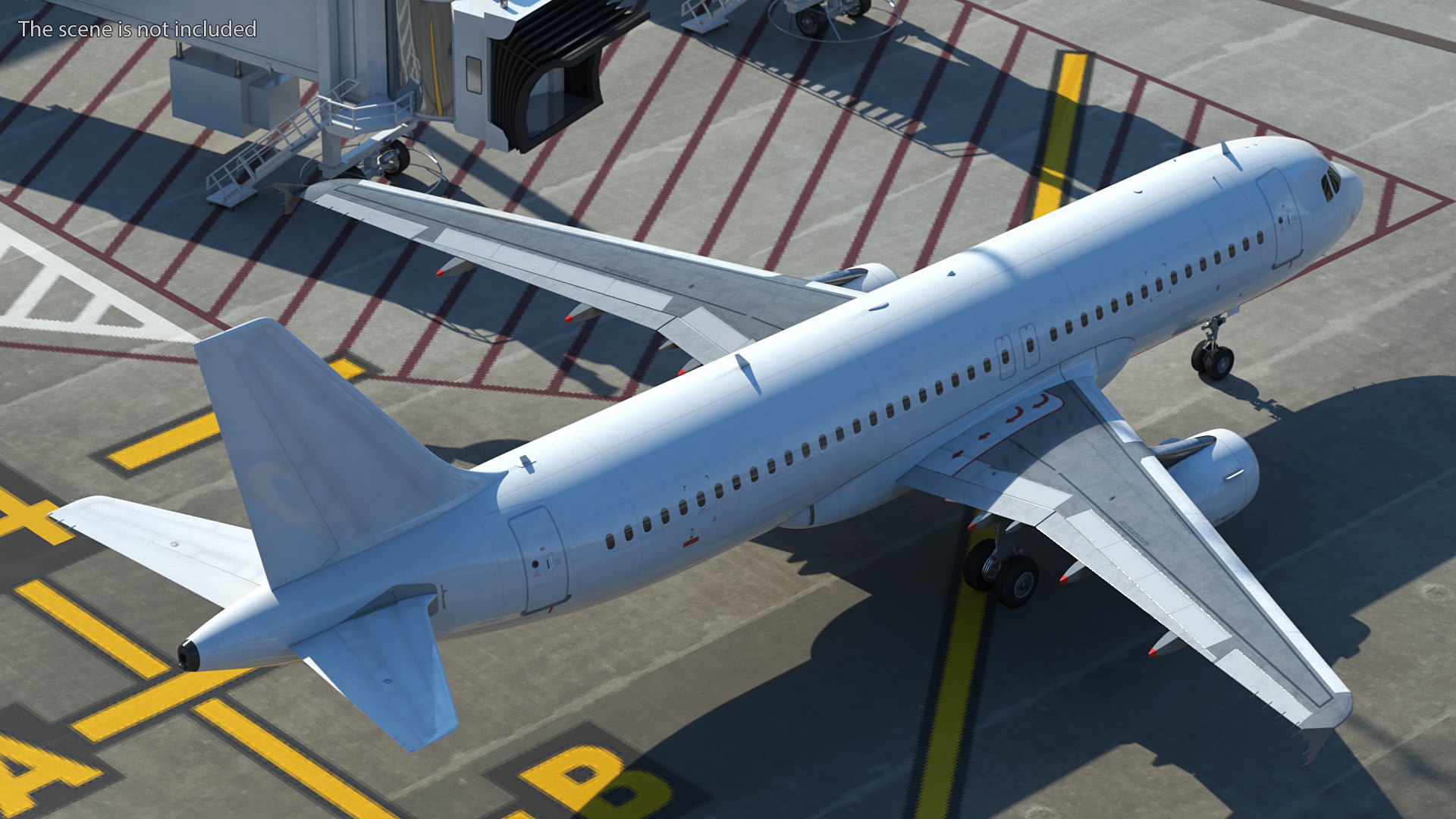 3D model airbus a320 generic - TurboSquid 1230754