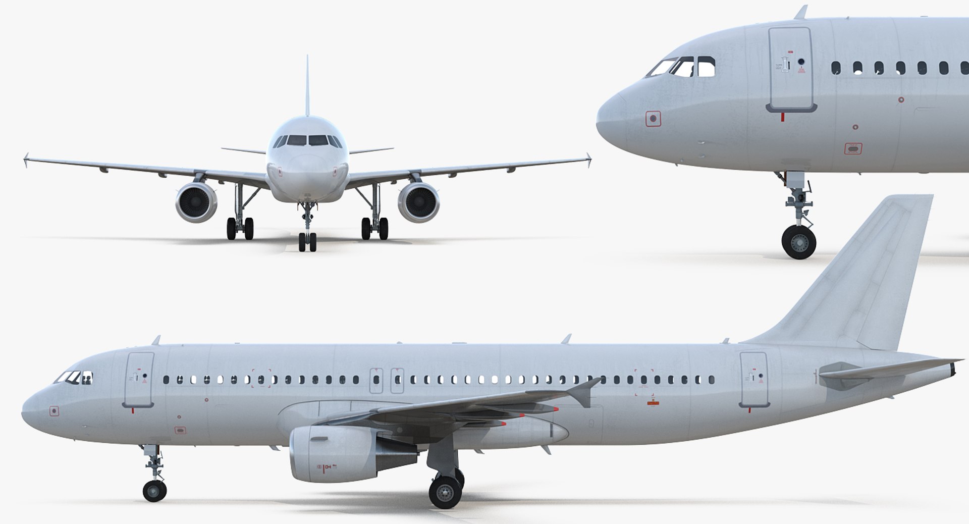 3D model airbus a320 generic - TurboSquid 1230754