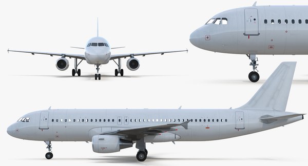 modelo 3d Airbus A320 Genérico - TurboSquid 1230754