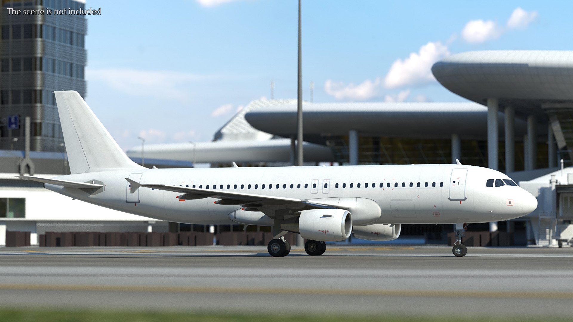 3D model airbus a320 generic - TurboSquid 1230754