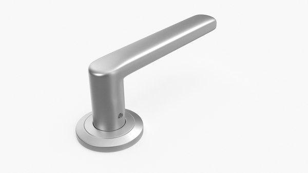 modelo 3d Steel Straight Door Handles - TurboSquid 2004689