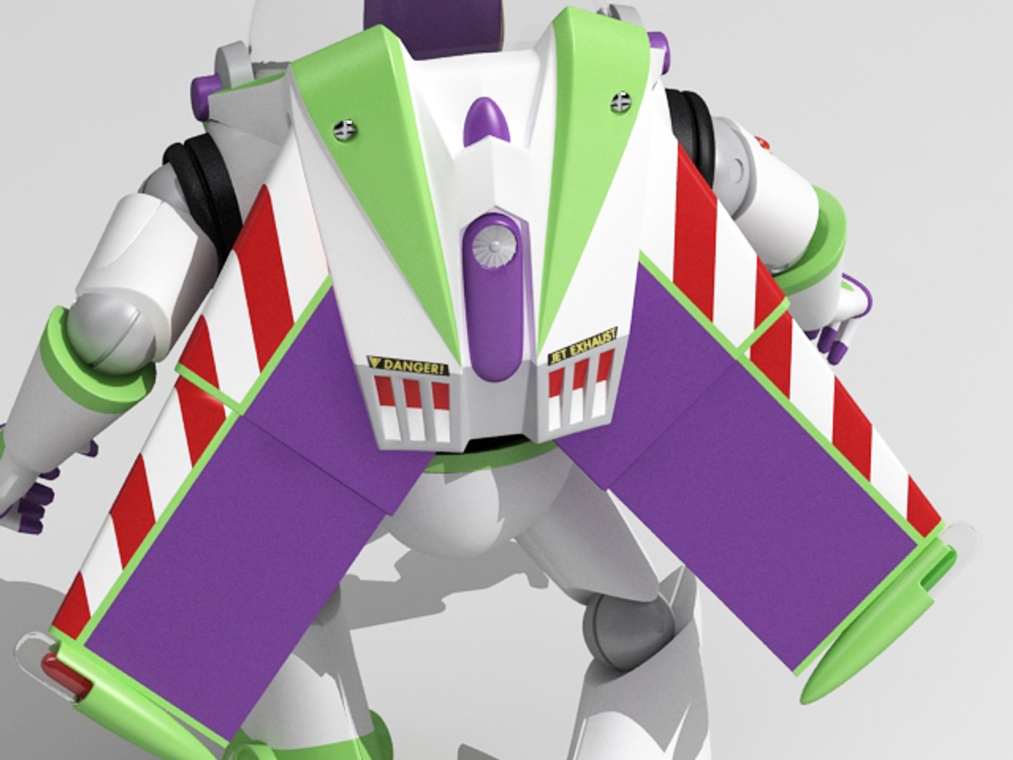 3ds max buzz lightyear woody rigged characters