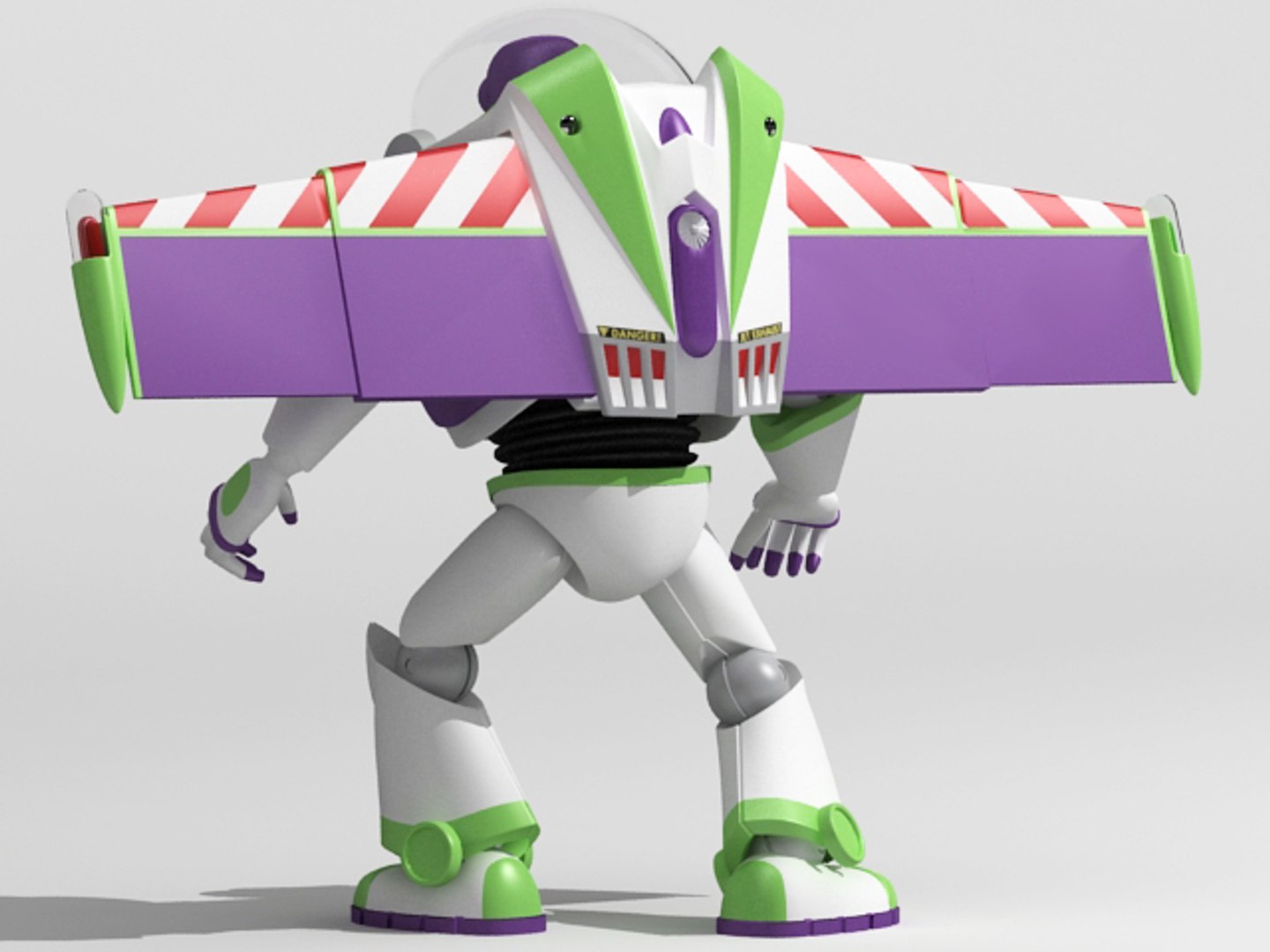 3ds max buzz lightyear woody rigged characters