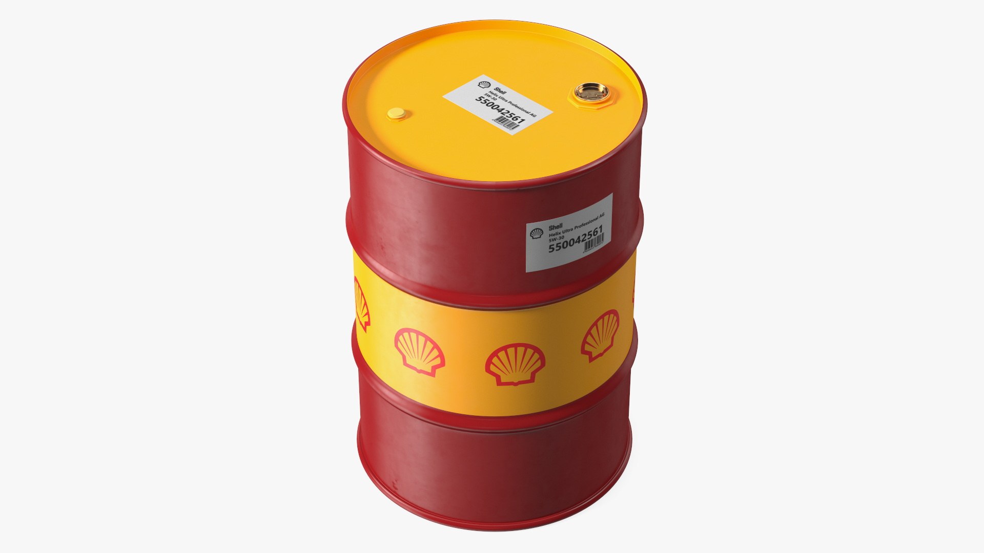 shell oil barrel