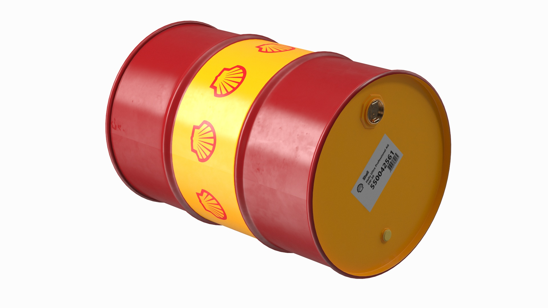 3D Shell Oil Drum - TurboSquid 2310844