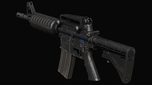 modelo 3d M4A1 - PBR Low Poly - TurboSquid 2038635