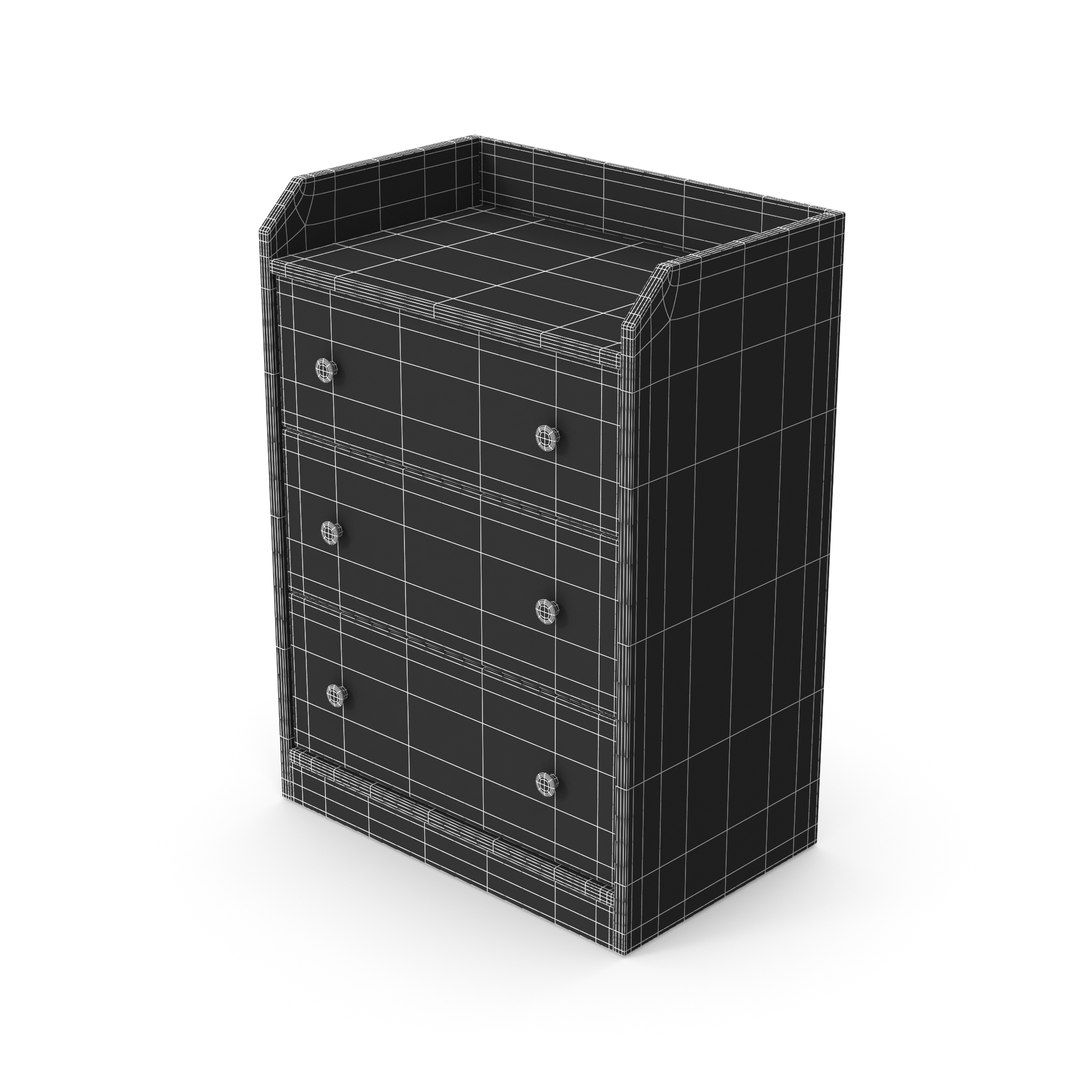 Chest Of Drawers 3D Model - TurboSquid 1839685