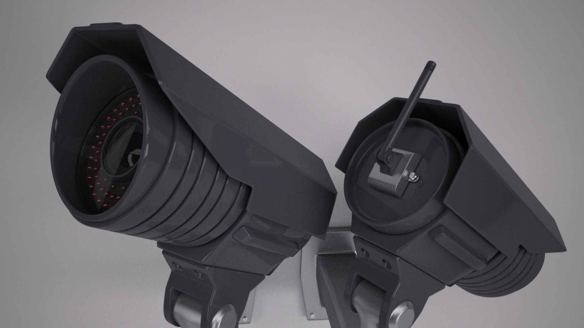 3d Model Security Camera