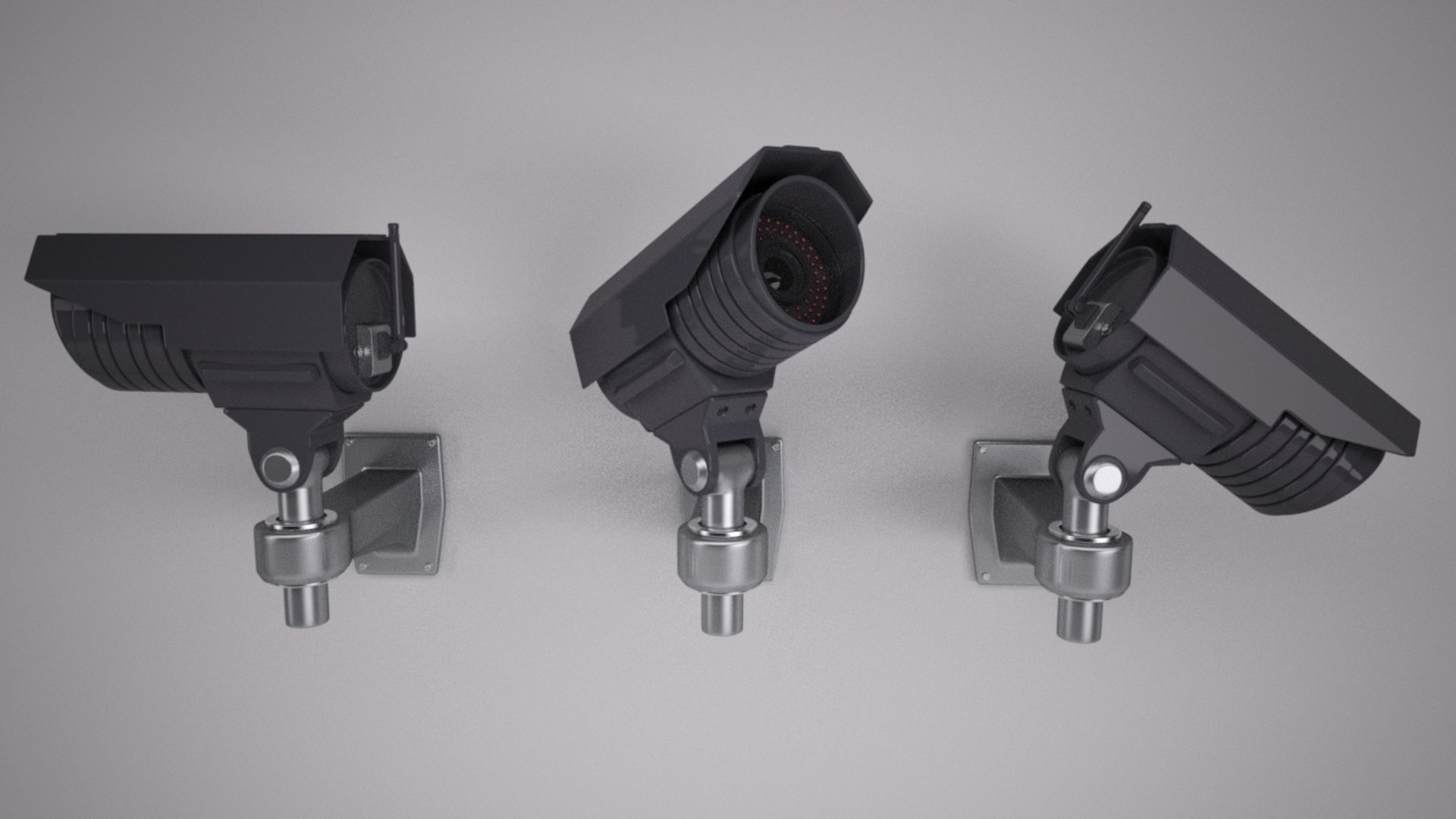 3d Model Security Camera