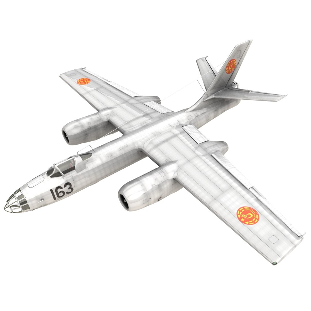 Ilyushin Il-28 Bomber Air Force 3D Model - TurboSquid 1166005