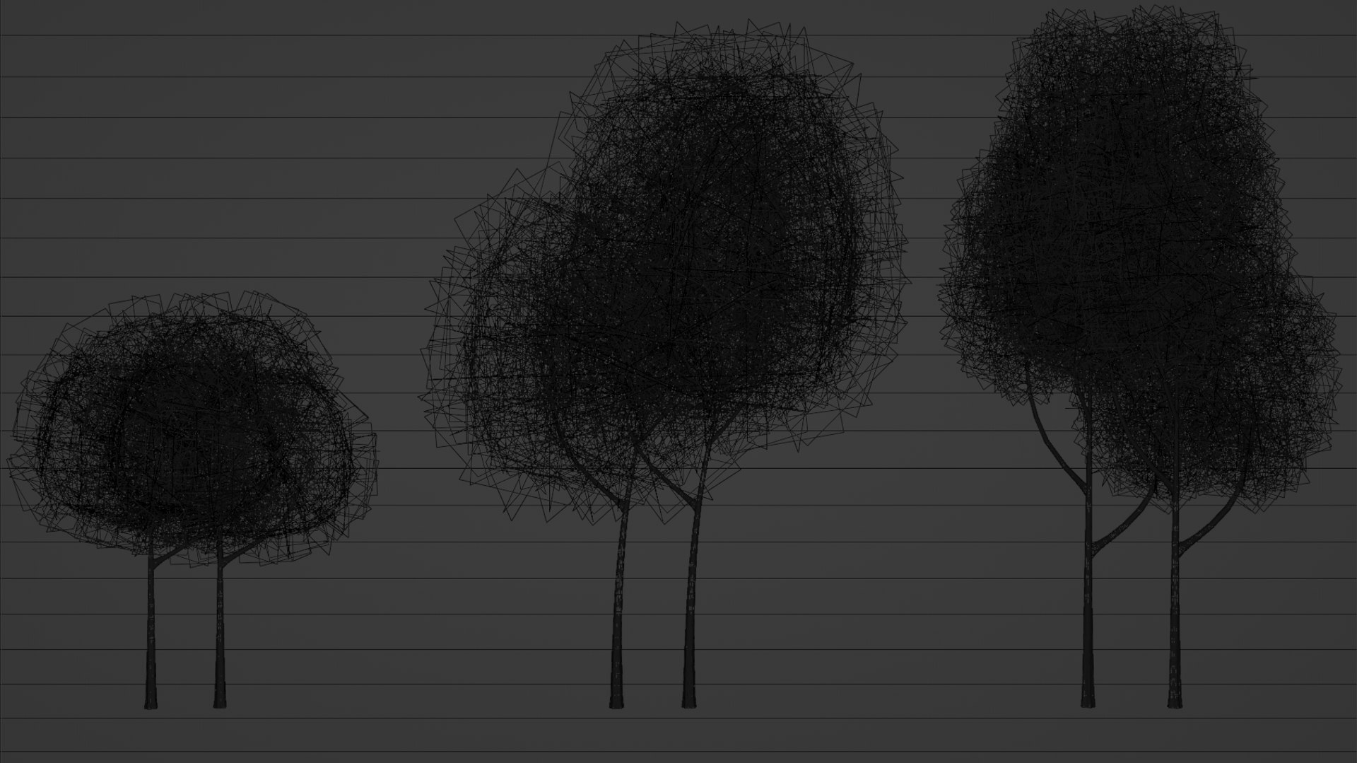 Stylized Birch Trees 3D Model - TurboSquid 2002847
