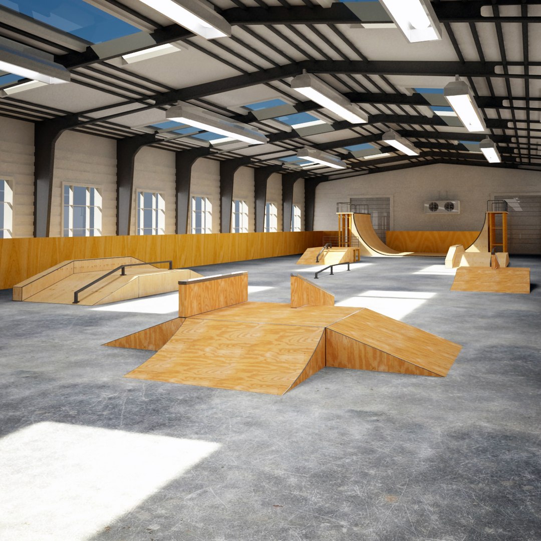 skatepark indoor 3ds