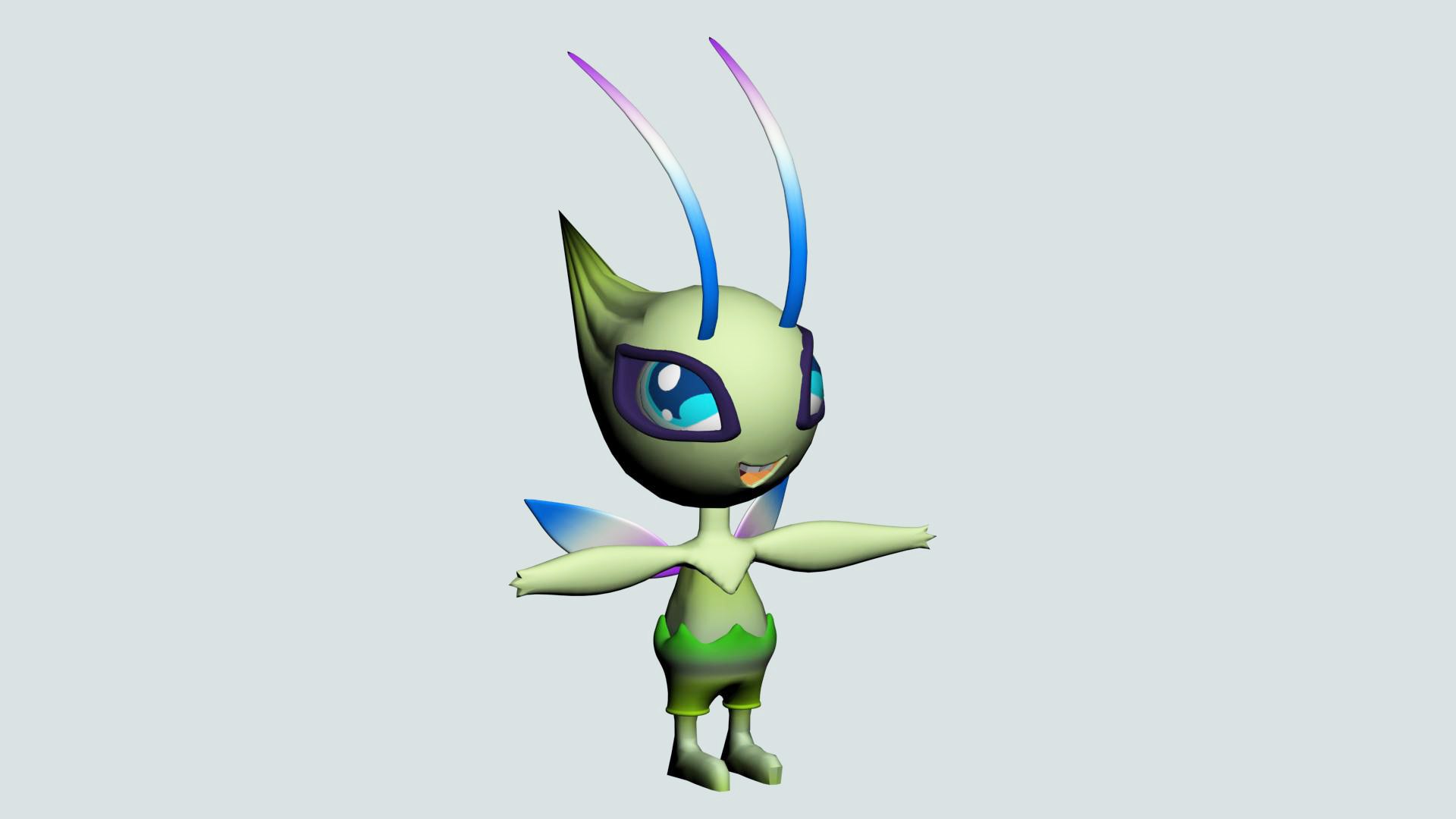 3D celebi 3d model model - TurboSquid 1911568