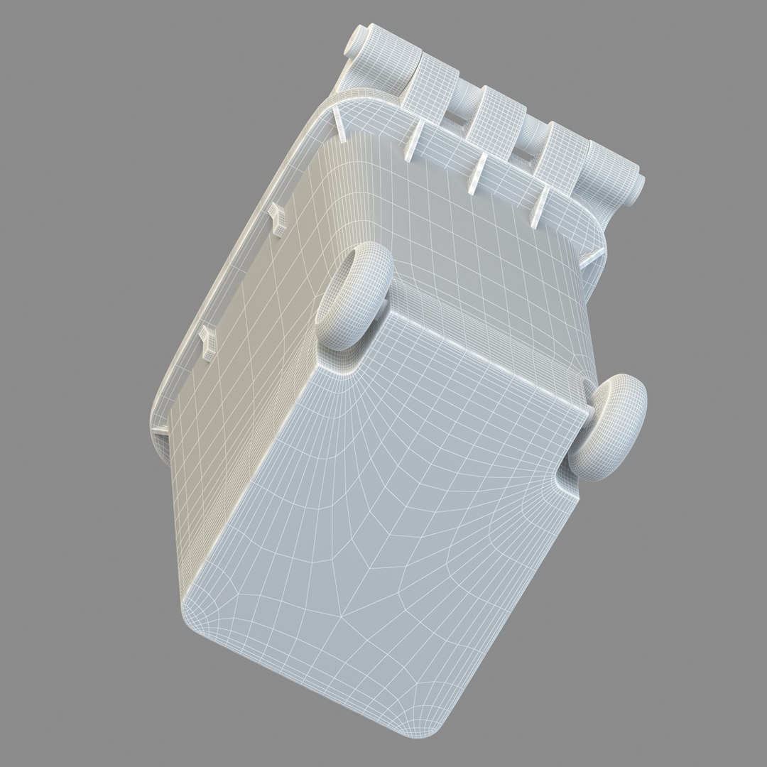 3d Model Trash Container