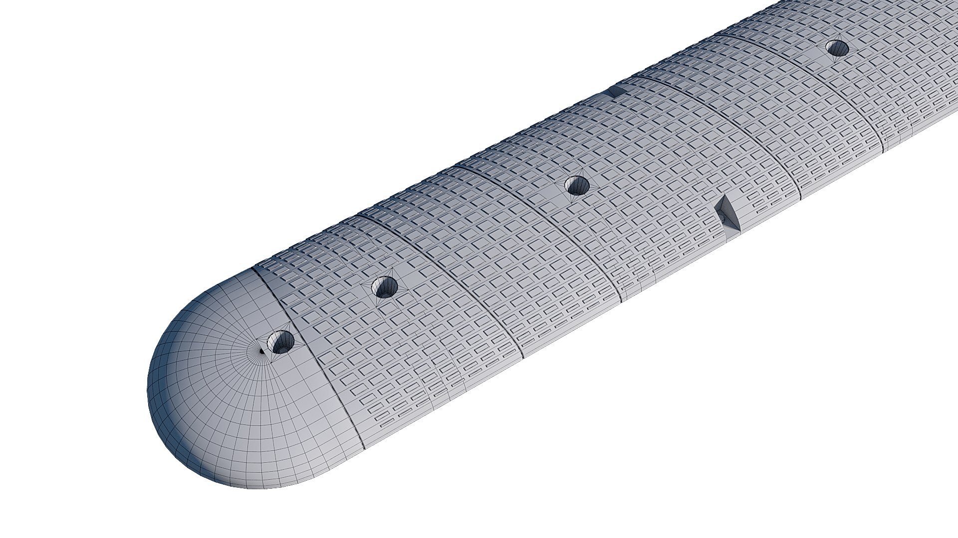 3D Speed Bump Traffic - TurboSquid 1677832