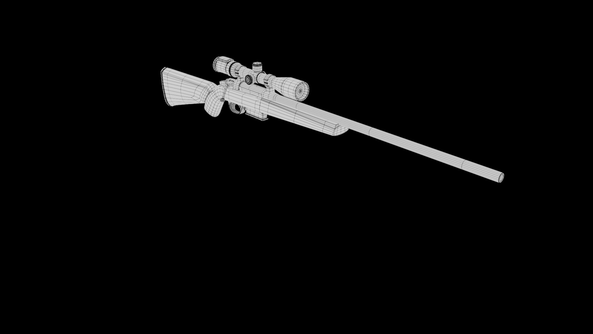 3D Model Sniper Rifle - TurboSquid 1765011