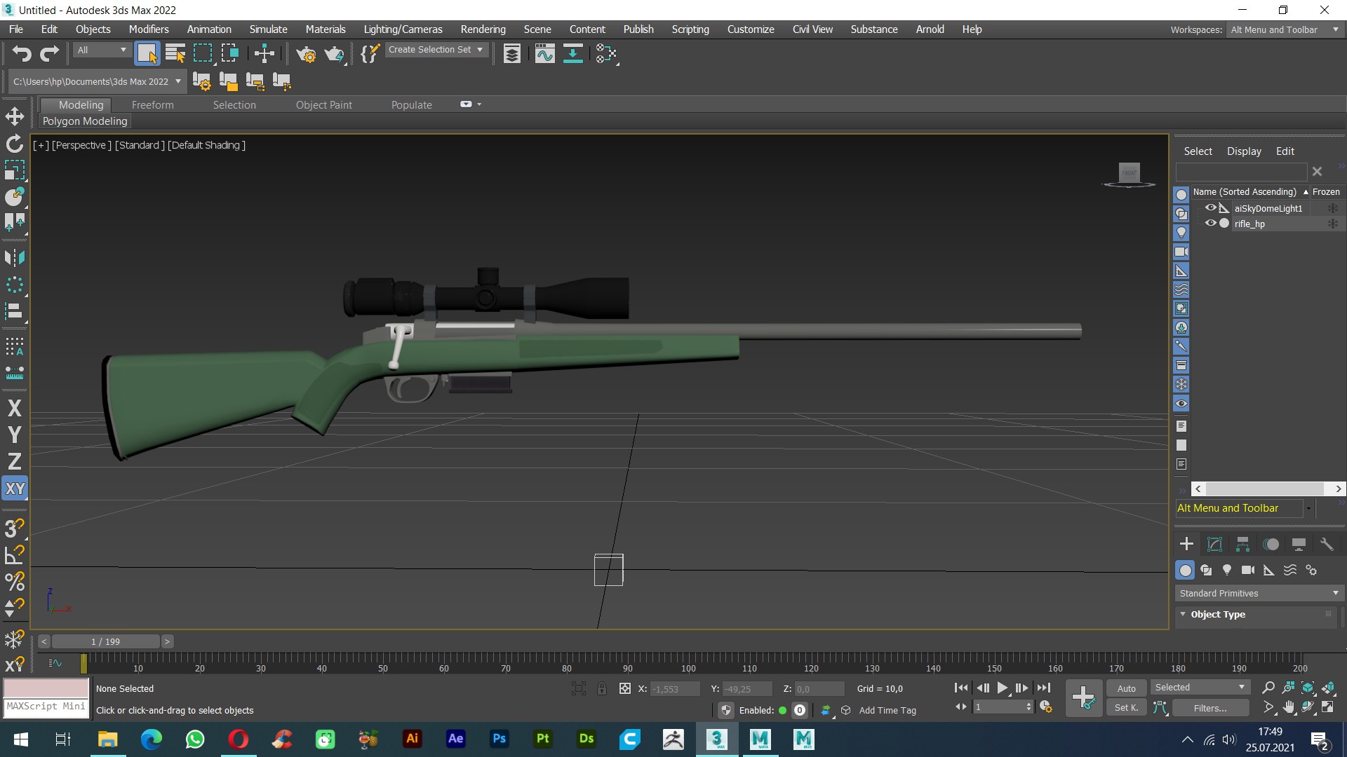 3D Model Sniper Rifle - TurboSquid 1765011