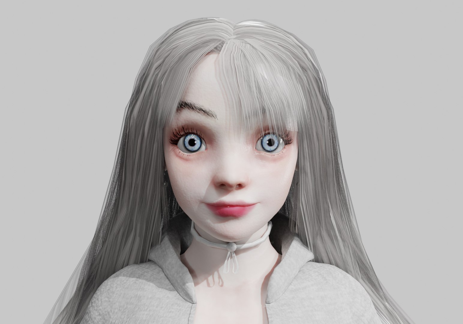 Pretty White Woman V35800 3D - TurboSquid 2283755