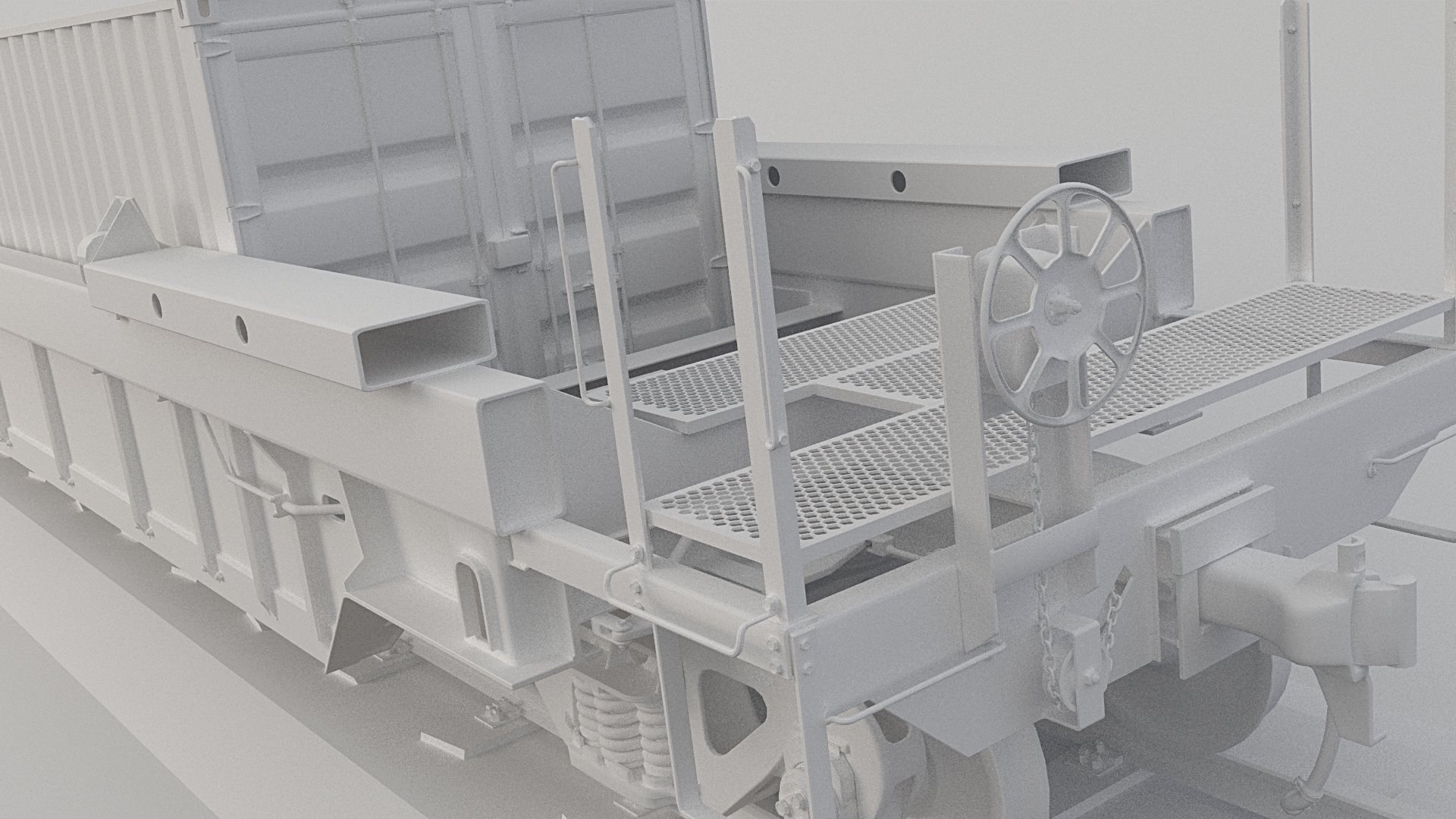 Container Train Dttx 3D - TurboSquid 1524119