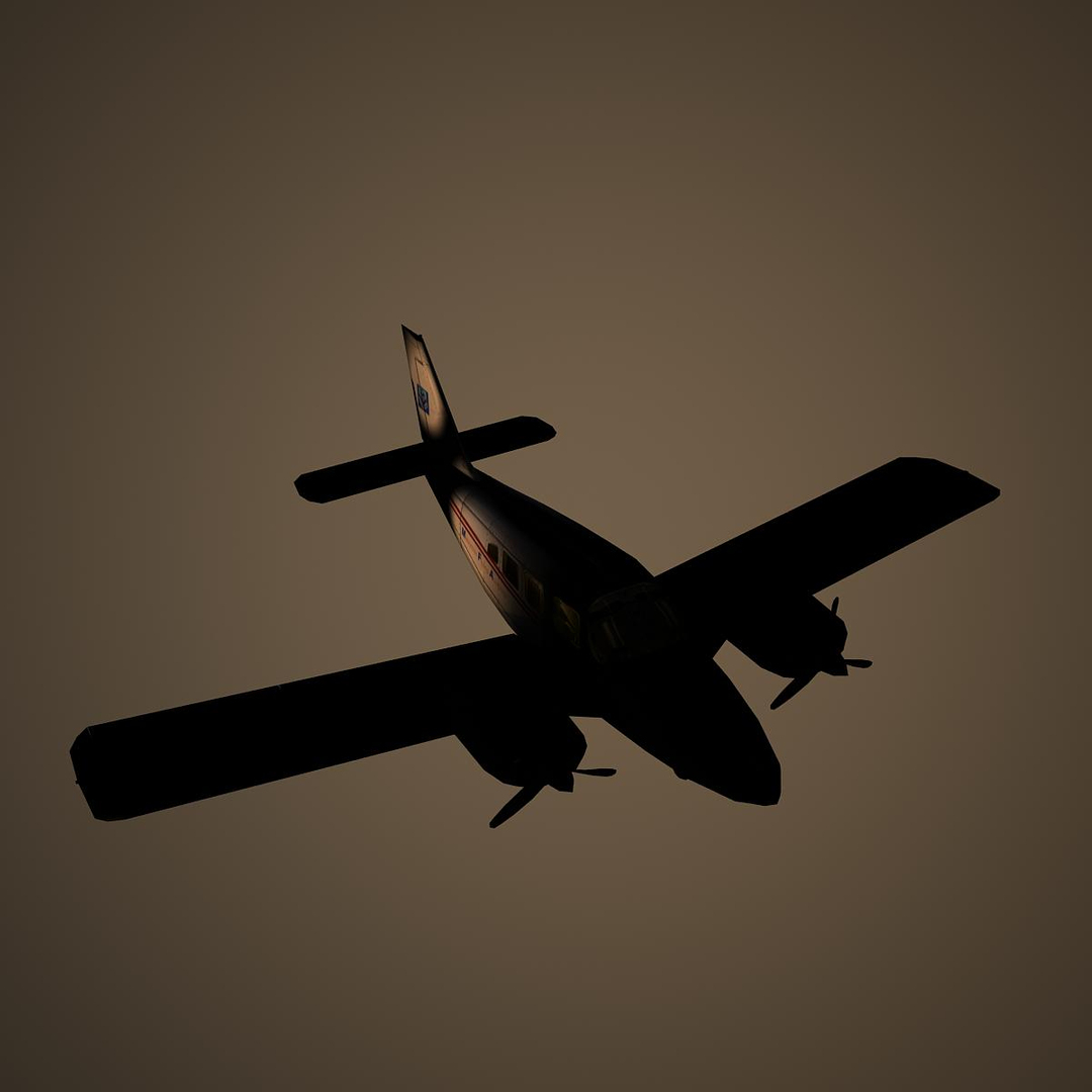 Piper Seneca Mfa 3d Model