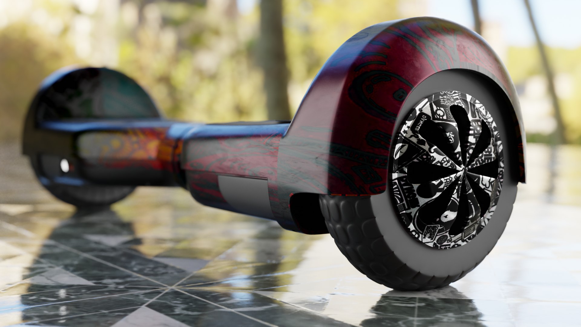 HOVERBOARD 3D Model - TurboSquid 1971714