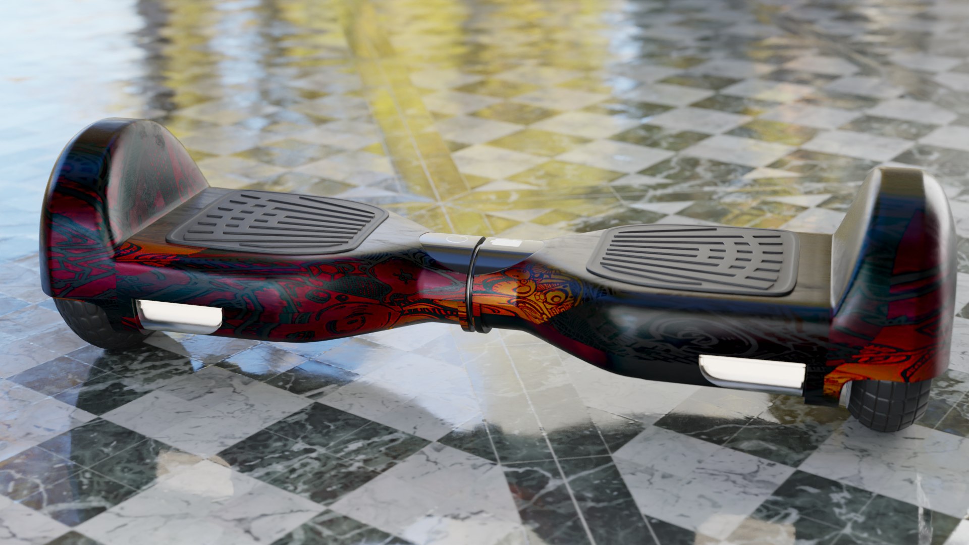HOVERBOARD 3D Model - TurboSquid 1971714