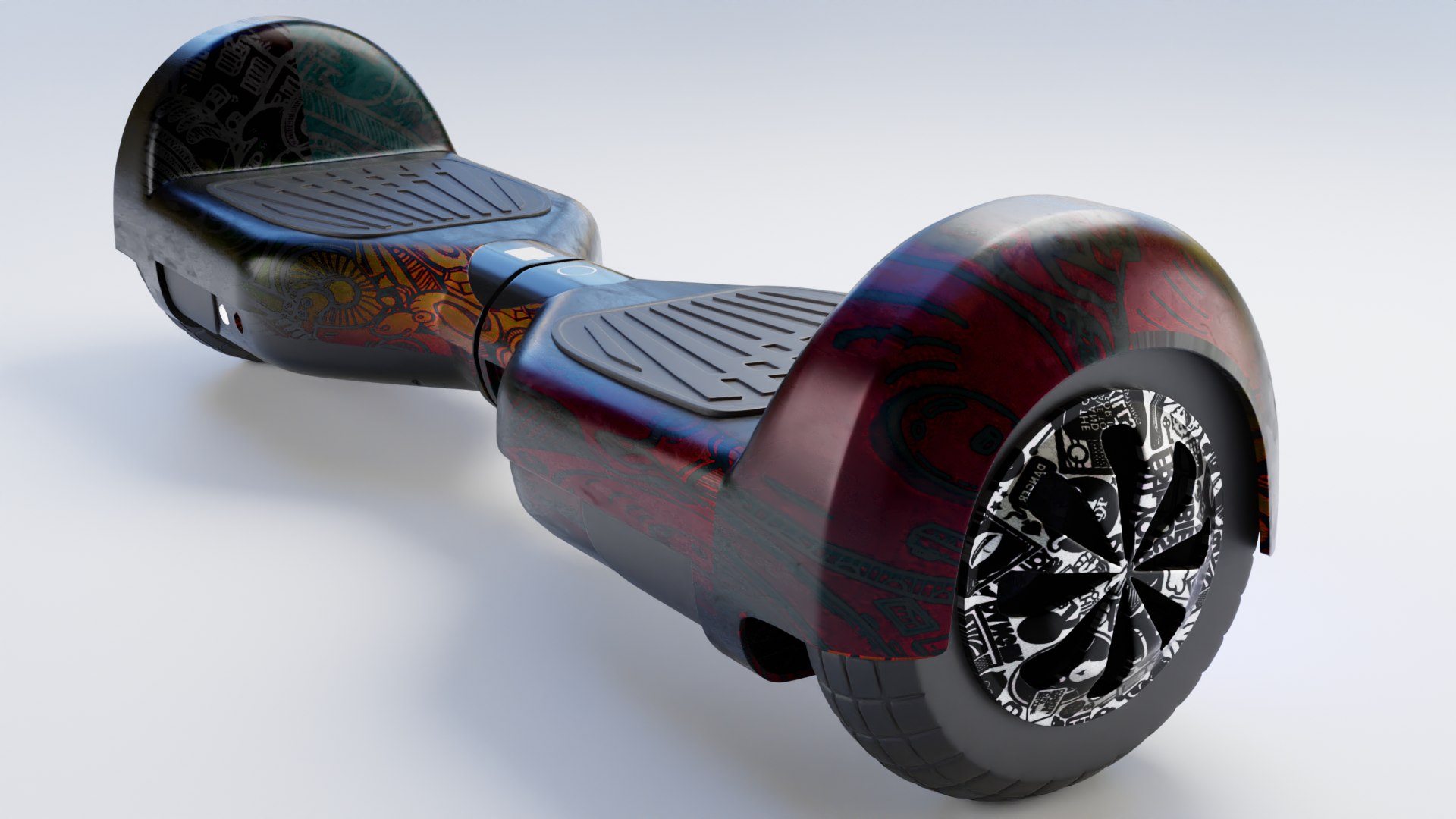 HOVERBOARD 3D Model - TurboSquid 1971714