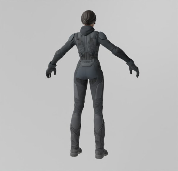 3D Chani Dune Lowpoly Rigged model - TurboSquid 2034503