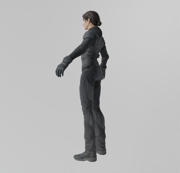 3D Chani Dune Lowpoly Rigged model - TurboSquid 2034503