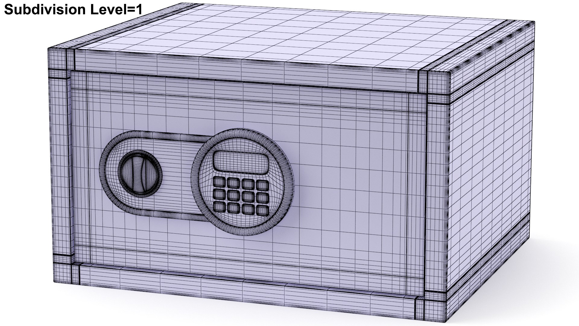 3D Wall Safe 01 - TurboSquid 2136735