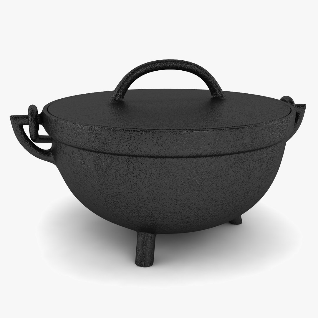 3ds iron pot