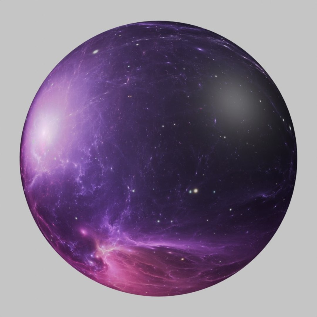 3D Environment Sphere 360 Degree Space Nebula - TurboSquid 2342144