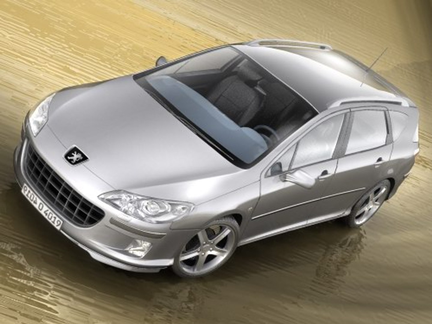 Peugeot 407 Estate 3d Max