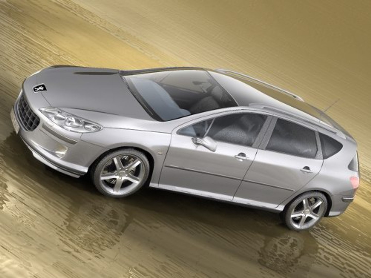 Peugeot 407 Estate 3d Max