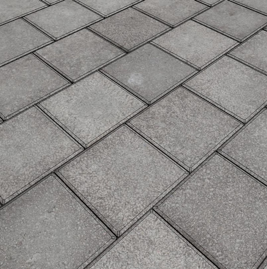 Floor Tiles Model - TurboSquid 1612452