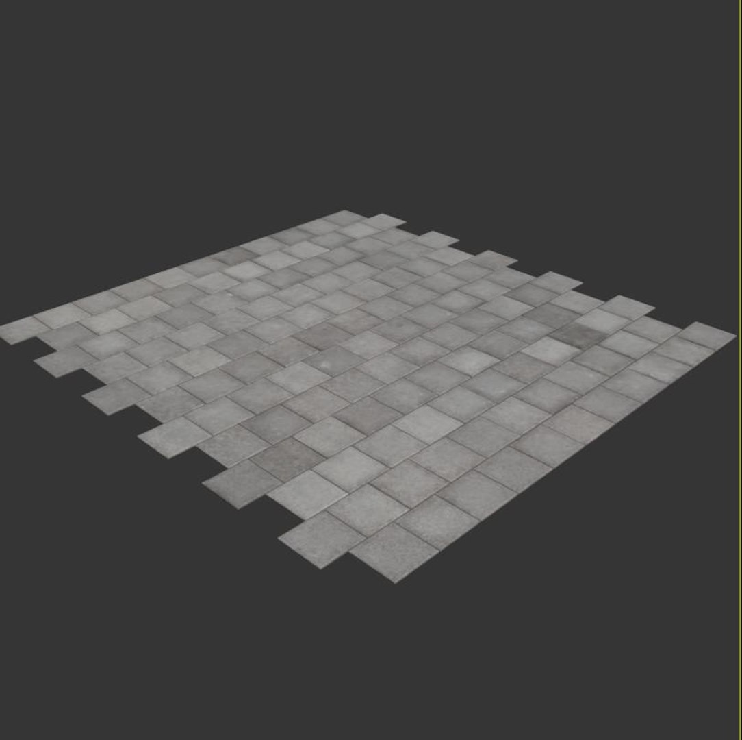 Floor Tiles Model - TurboSquid 1612452