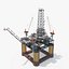 Oil Rig Model - TurboSquid 1194717