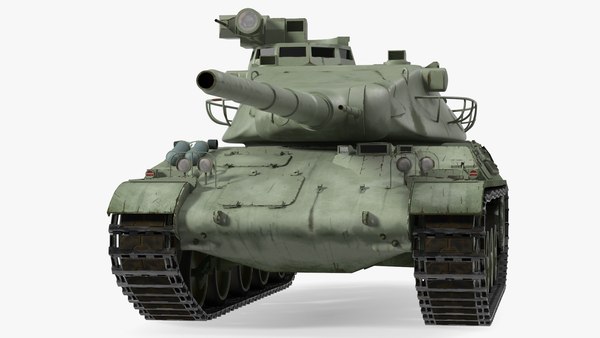 3D модель Французский AMX-30, адаптированный для Maya - TurboSquid 2261850