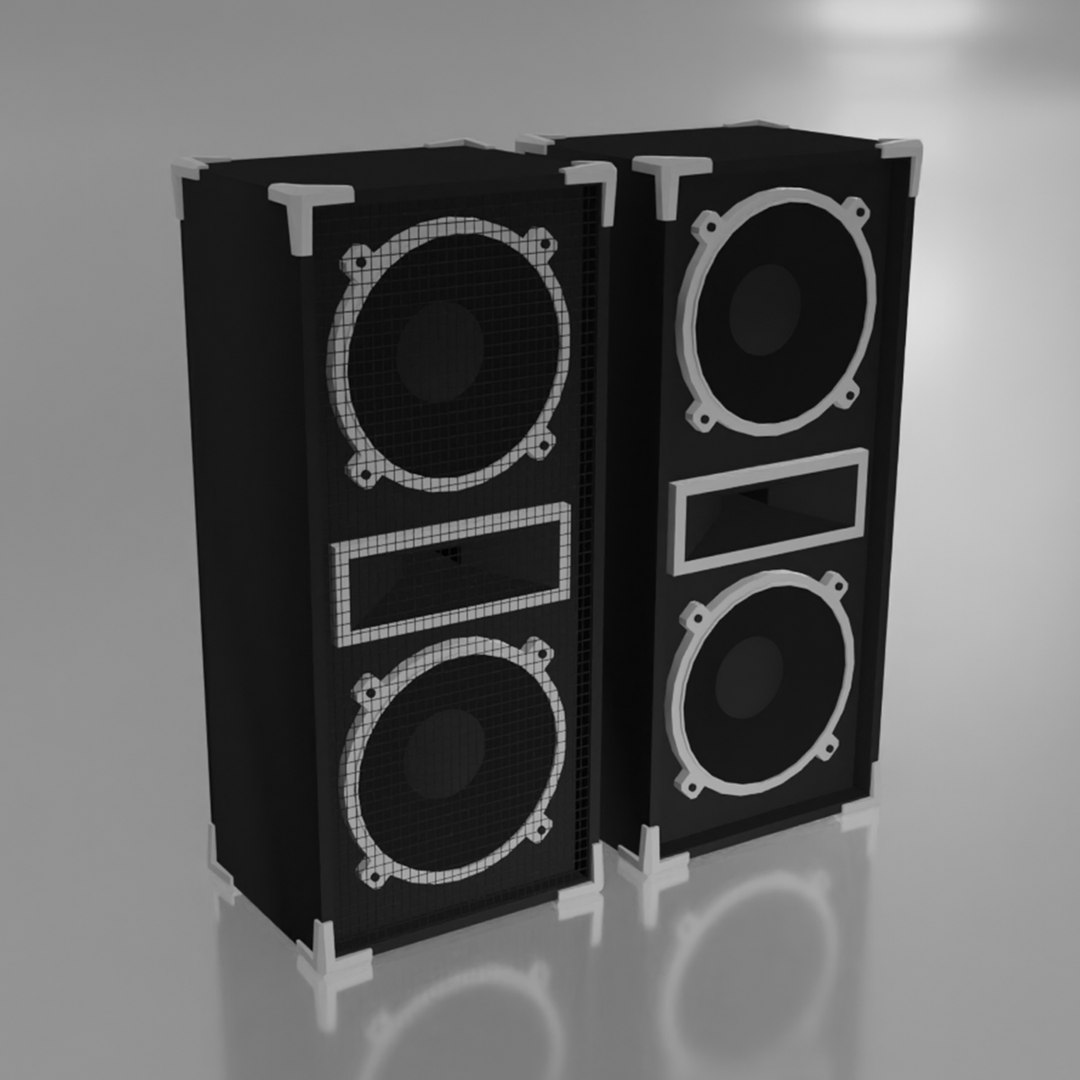 Speaker 3D Model - TurboSquid 2255371