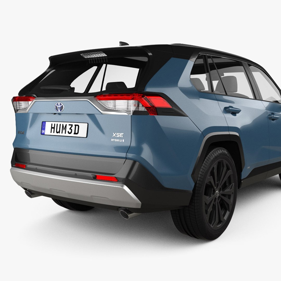 Toyota RAV4 XSE hybrid 2022 model - TurboSquid 1970022