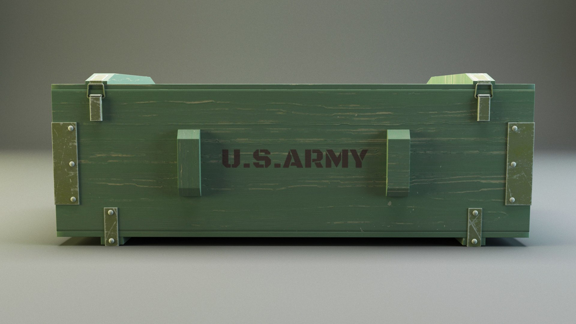 Army Crate 3D Model - TurboSquid 1895995