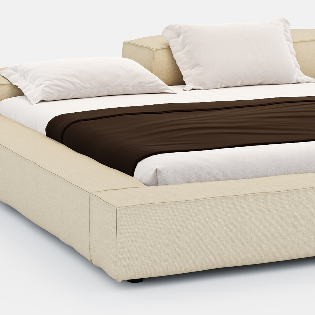 3d Bed Extrasoft Model