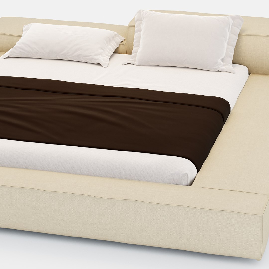 3d Bed Extrasoft Model