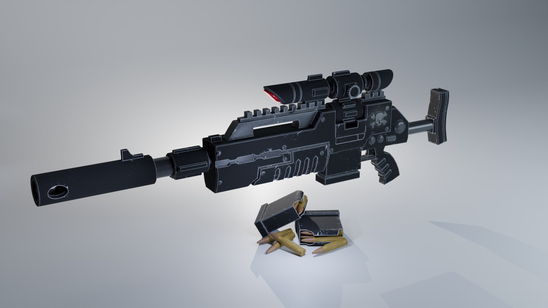 Sniperrifle 3D - TurboSquid 2321659