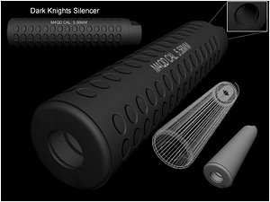 Free 3D Silencers Models | TurboSquid