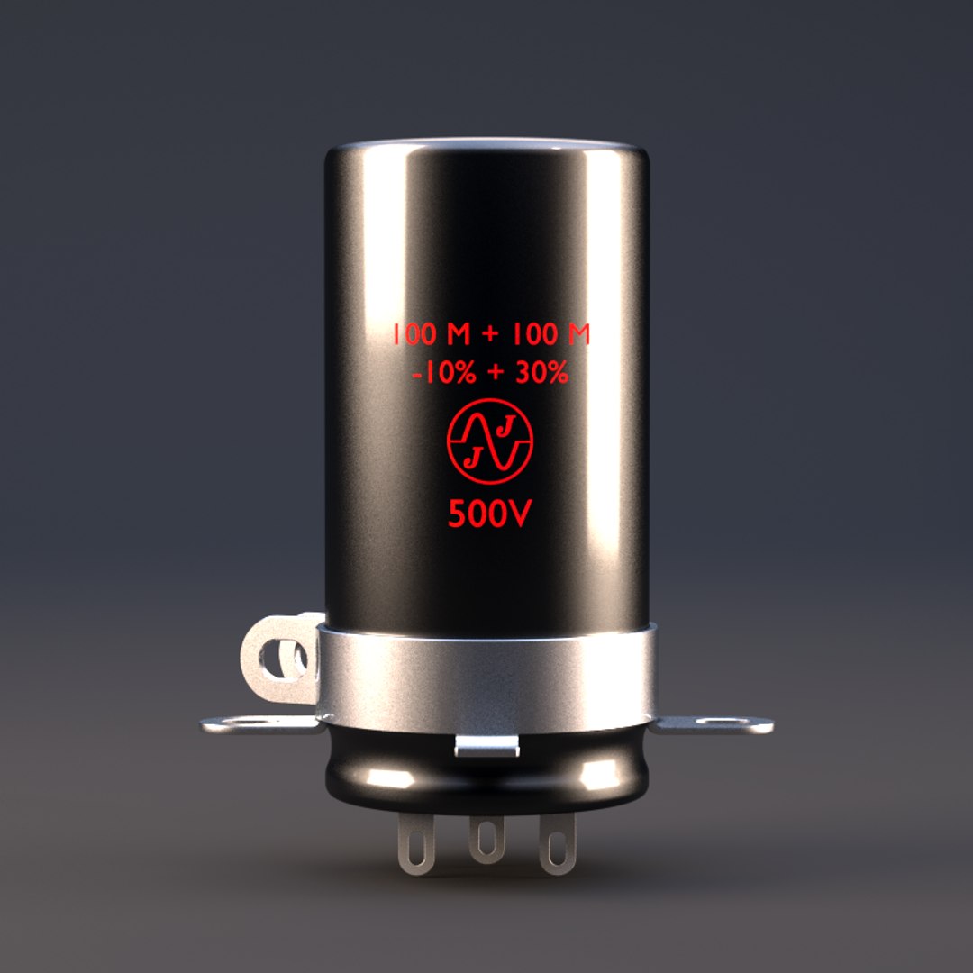 Electrolytic Capacitor Jj Obj