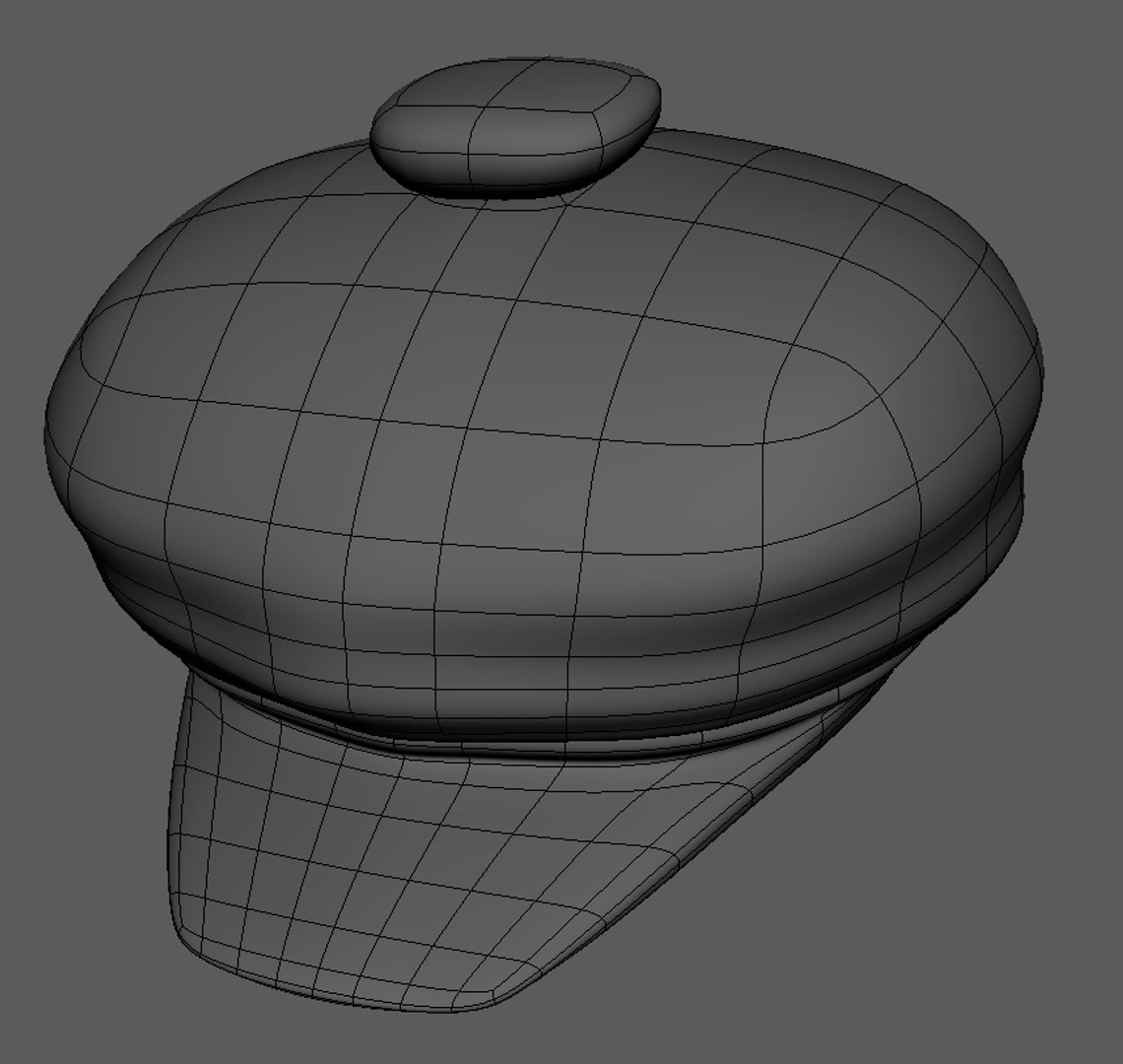 3d Fbx Woman Cap