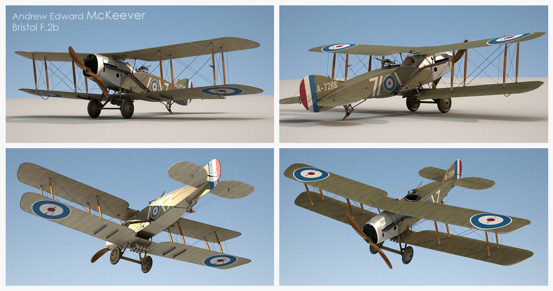 Ww1 Aces Canada Fighter Aircraft Model - TurboSquid 1423922