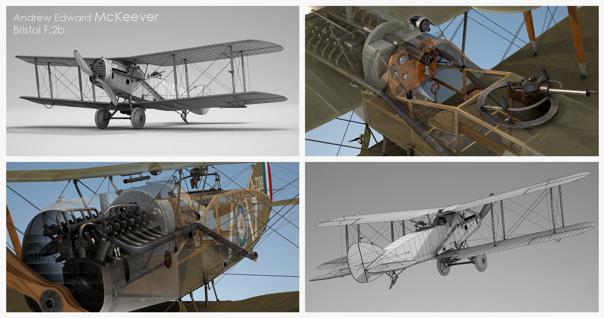 Ww1 Aces Canada Fighter Aircraft Model - TurboSquid 1423922